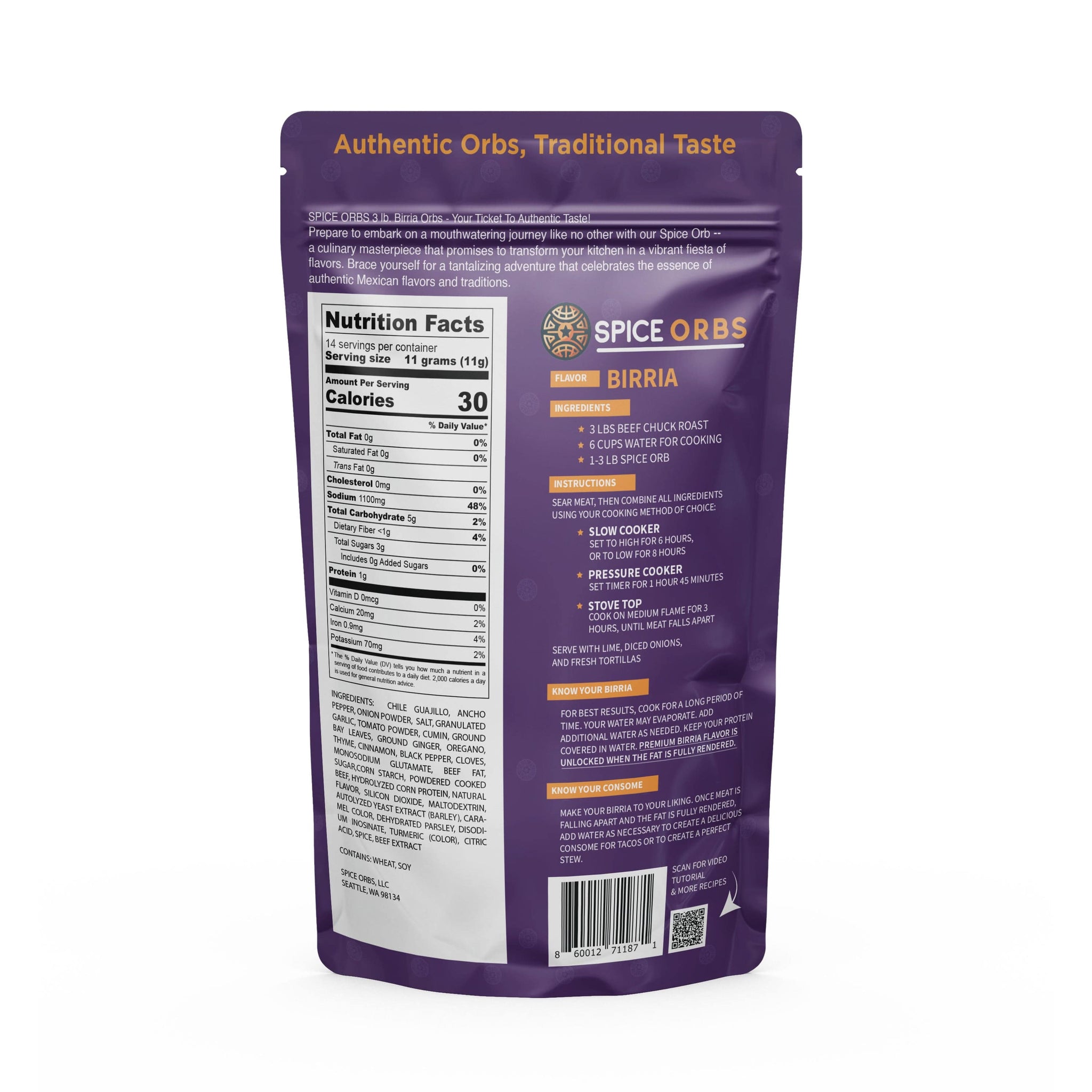 Medium Birria Spice Orbs - Pack of 2