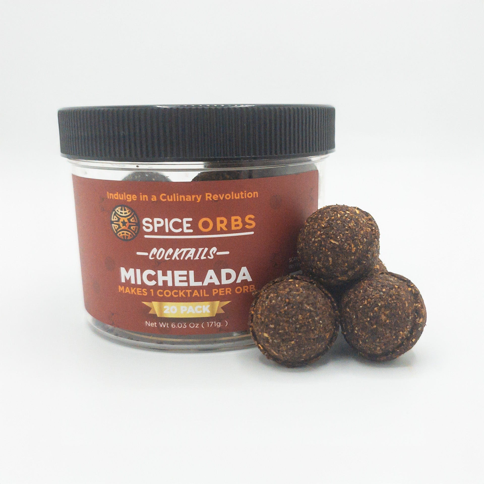 Michelada Cocktail Mix Orbs - Pack of 20 | Spice Orbs